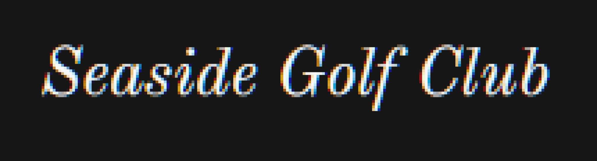 Seaside Golf Course - Golfsquatch